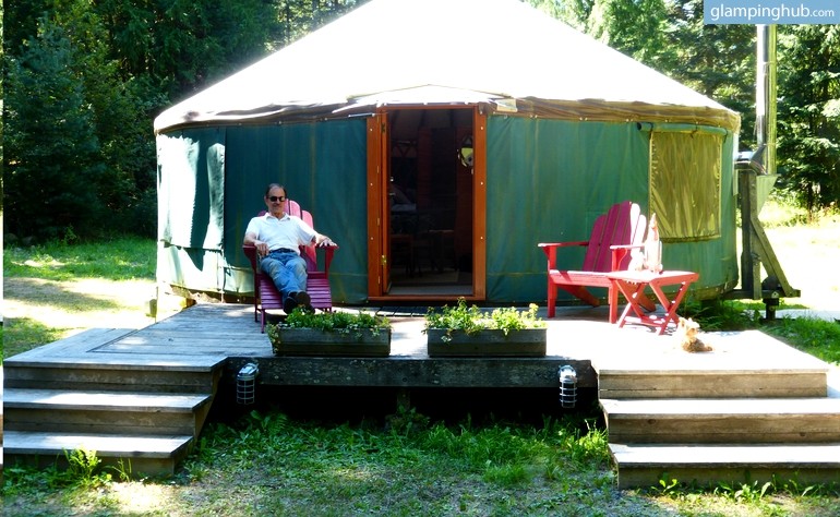 Yurt Glamping in North Idaho