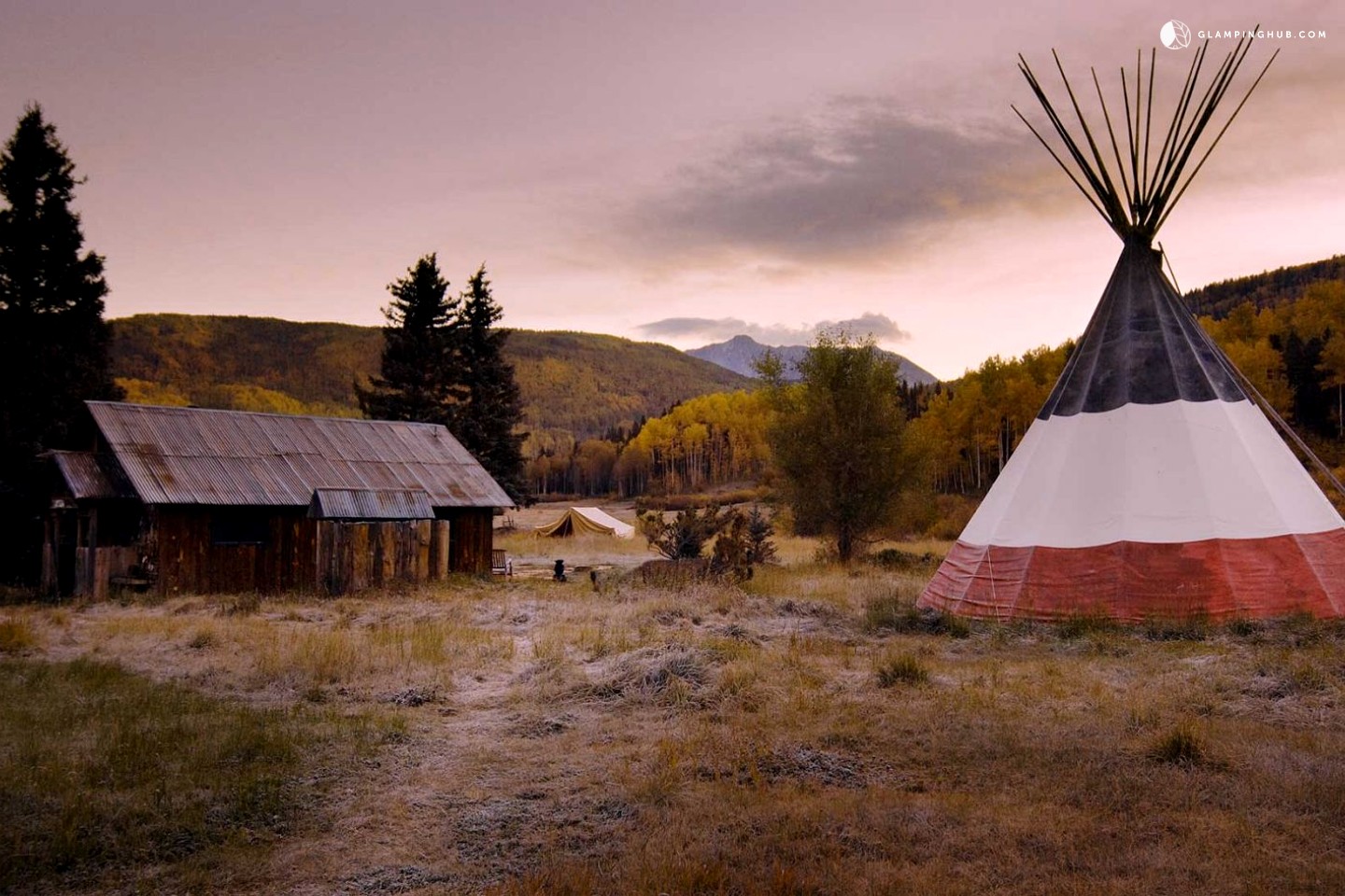 Canvas Tents in Luxury Colorado Rockies resort | sophisticated