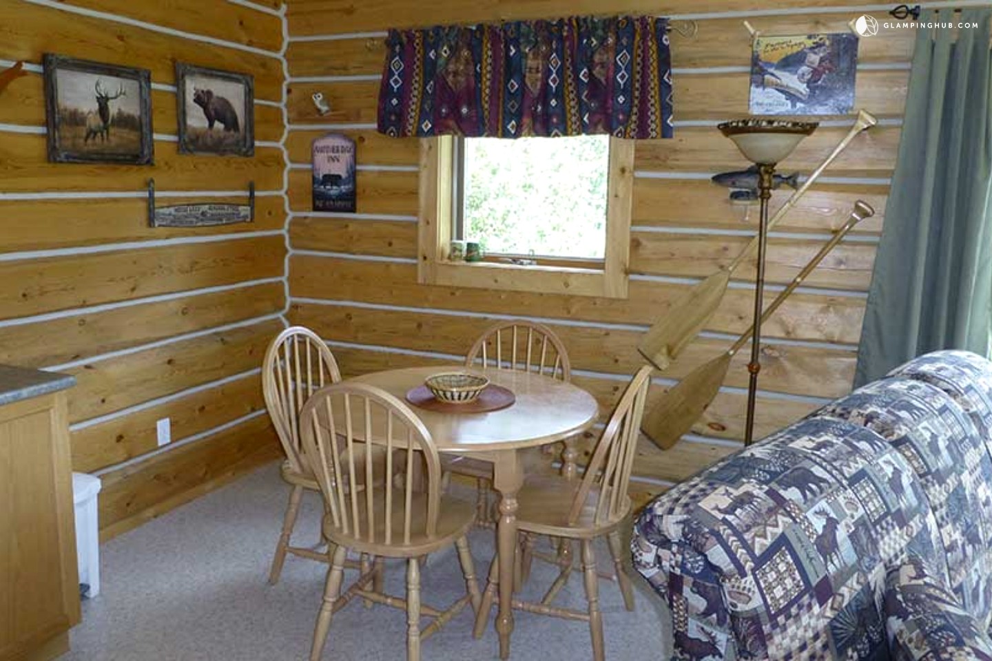 Log Cabin Rental in British Columbia | Luxury Camping in Canada