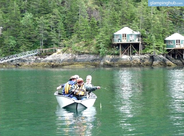 Yurts in Remote island in Alaska | Unique property private | All
