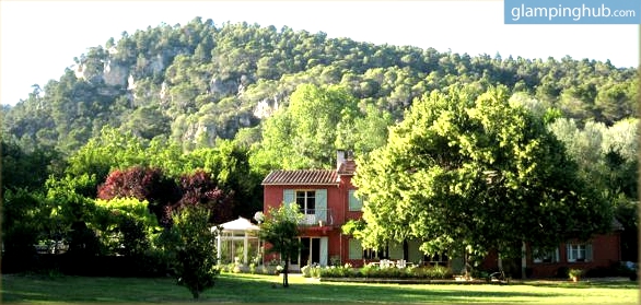 Cabin with Pool Provence | glamping cabin France | glamping France