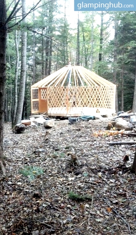 Luxury Yurt Camping in Maine | Glamping in Maine